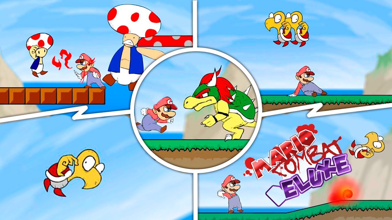 Mario Combat Fighting Deluxe - YouTube