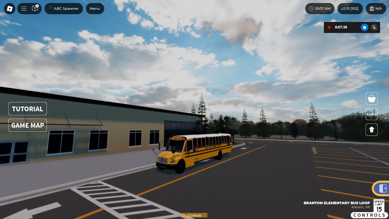 American Bus Company: Karson MI | Elementary School Route | Roblox ...