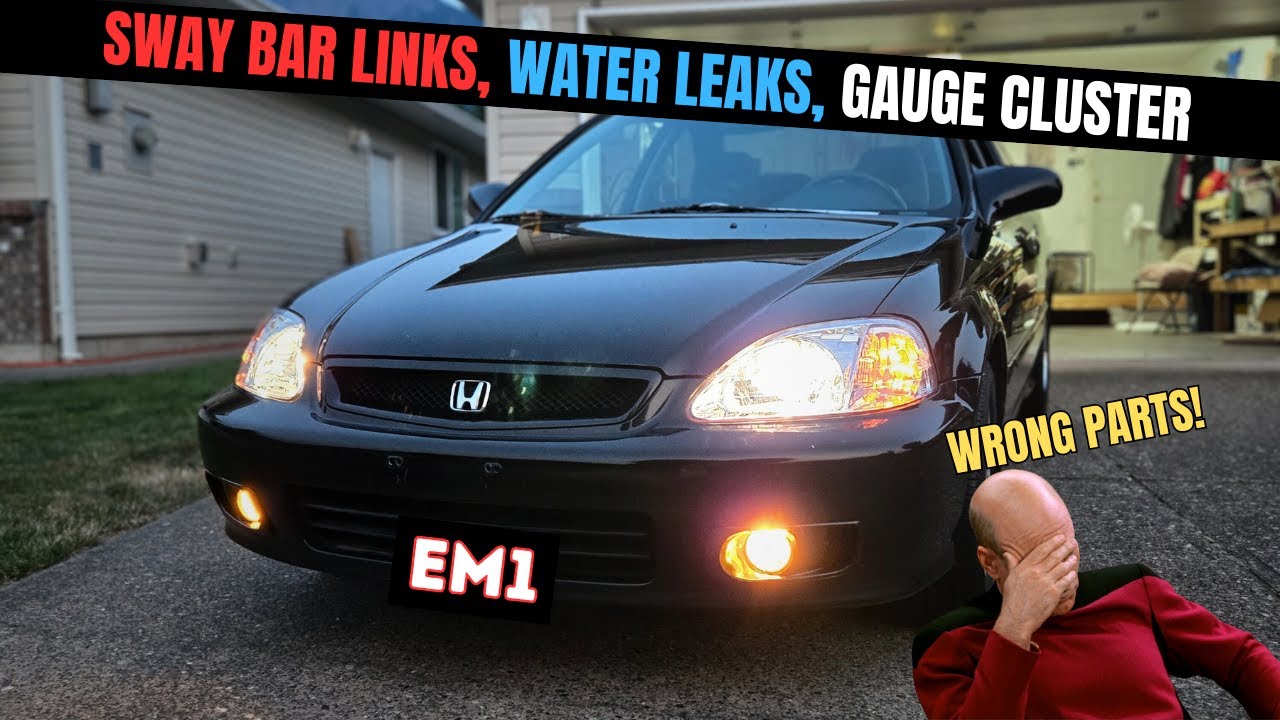 Fighting Water Leaks and Rusty Suspension Parts on my EM1 Honda Civic ...