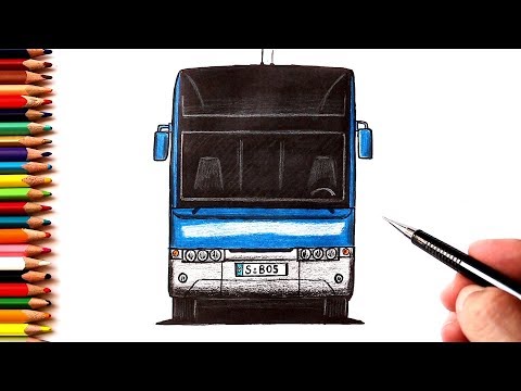 Avtobus şəkli necə çəkilir