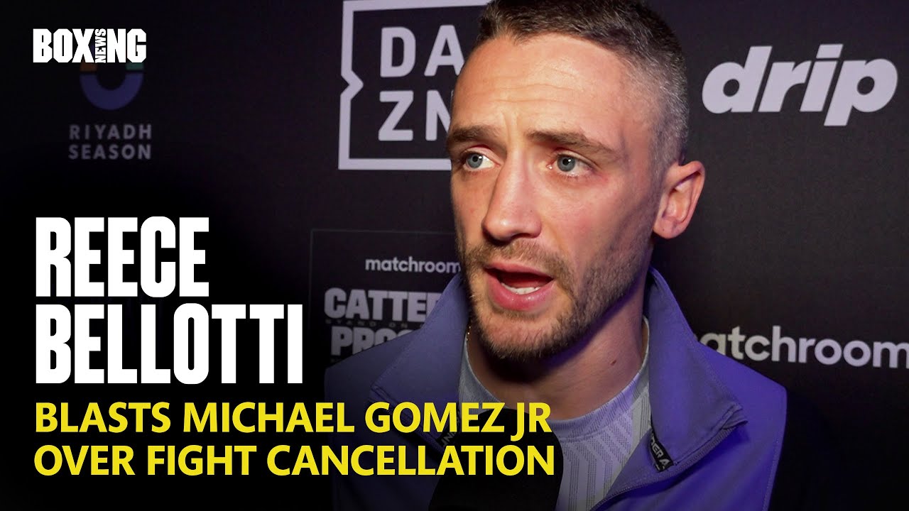 Reece Bellotti Blasts Michael Gomez Jr Over Fight Cancellation - YouTube