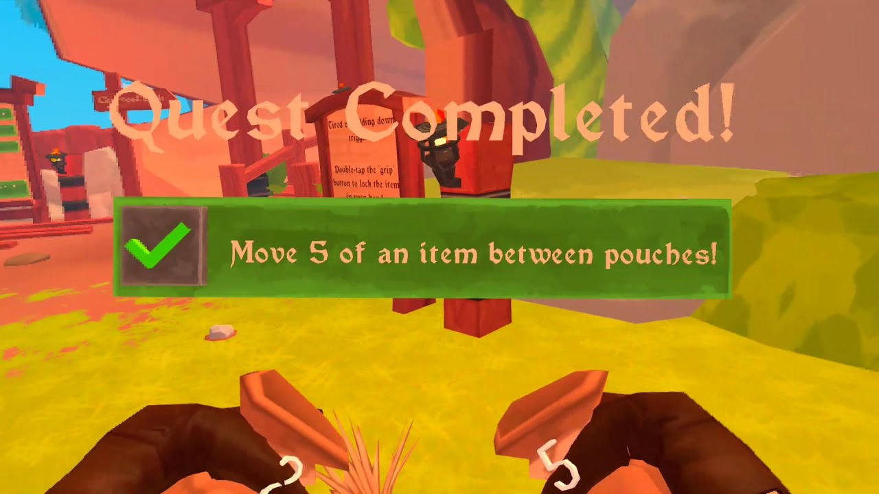 【A Township Tale】How to チュートリアル(Move 5 of an item between pouches ...