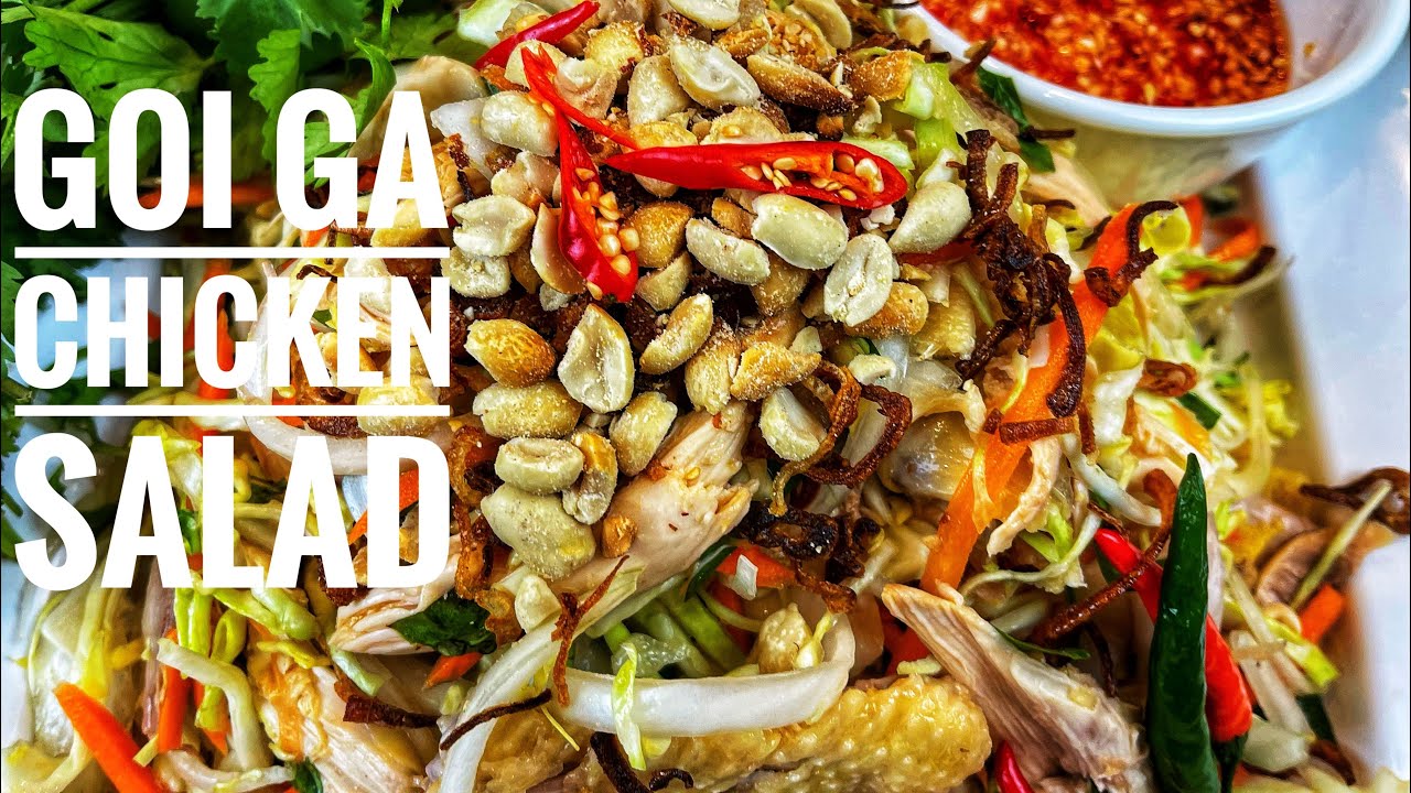 Goi Ga - Vietnamese chicken salad - YouTube