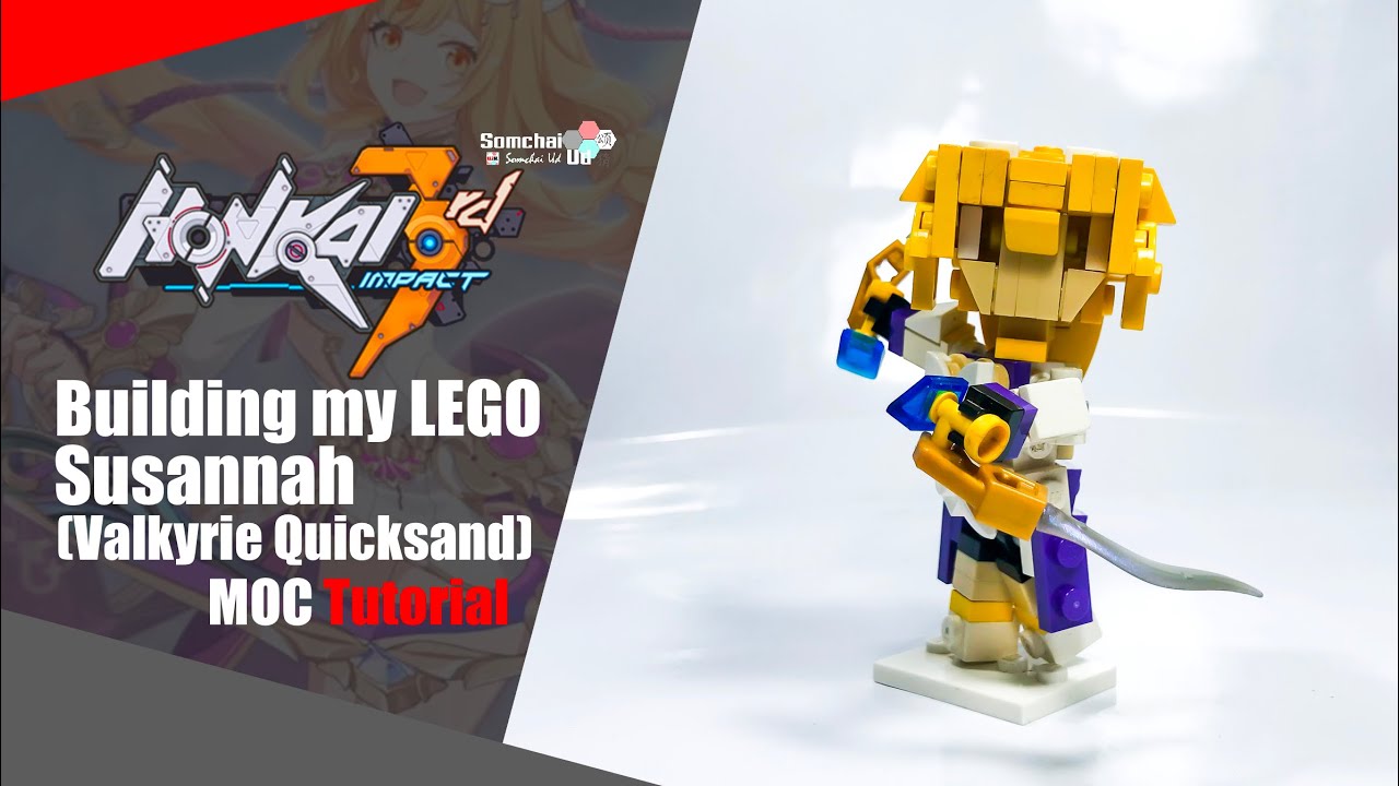 LEGO Honkai Impact 3rd Susannah (Valkyrie Quicksand) Chibi MOC Tutorial ...