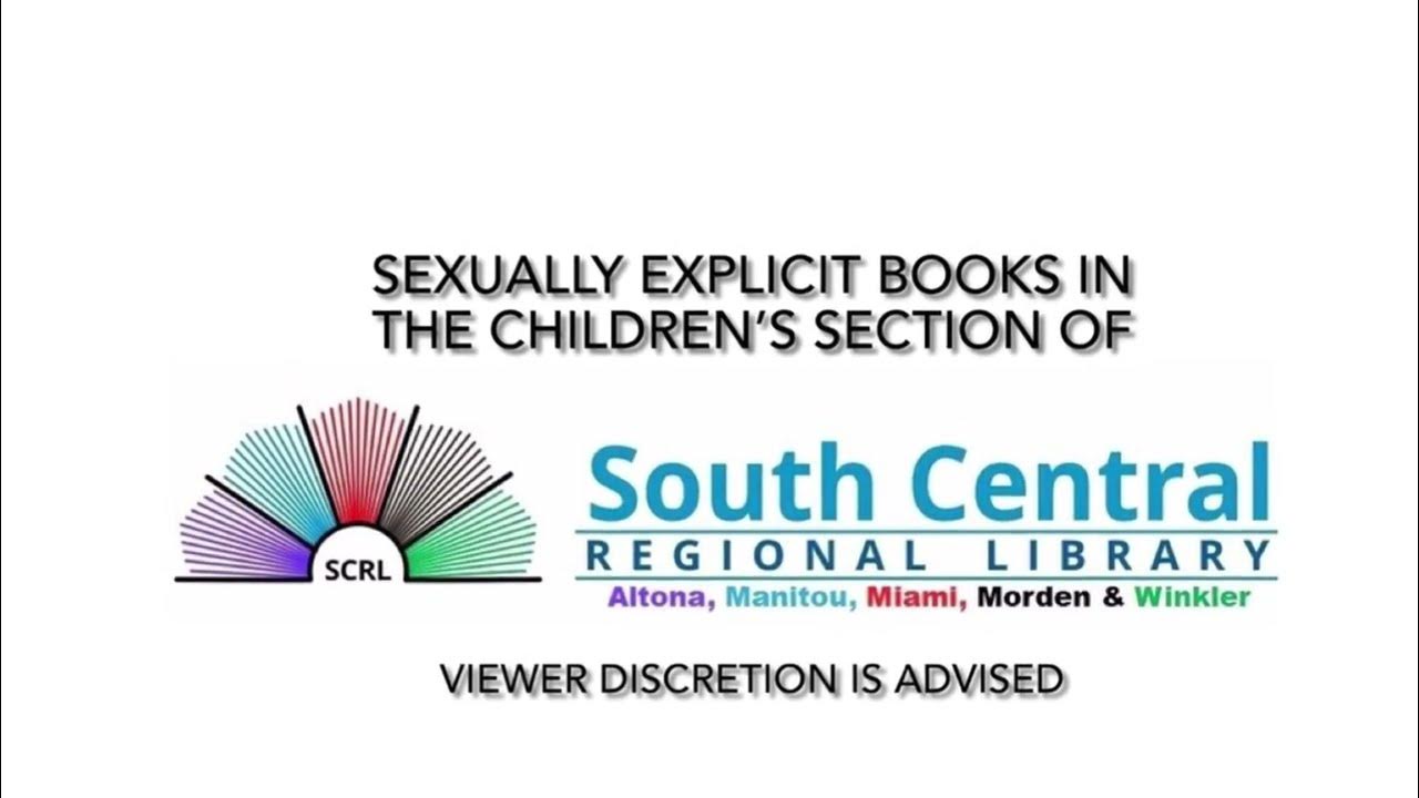 Sexually Explicit Books in South Central Libraries - YouTube