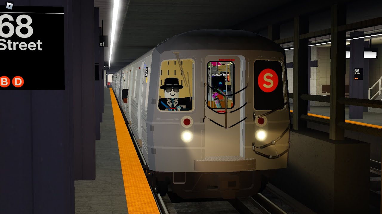 PTA Subway, 57th Street bound R68A (80s Ver) Shuttle train at 68th ...