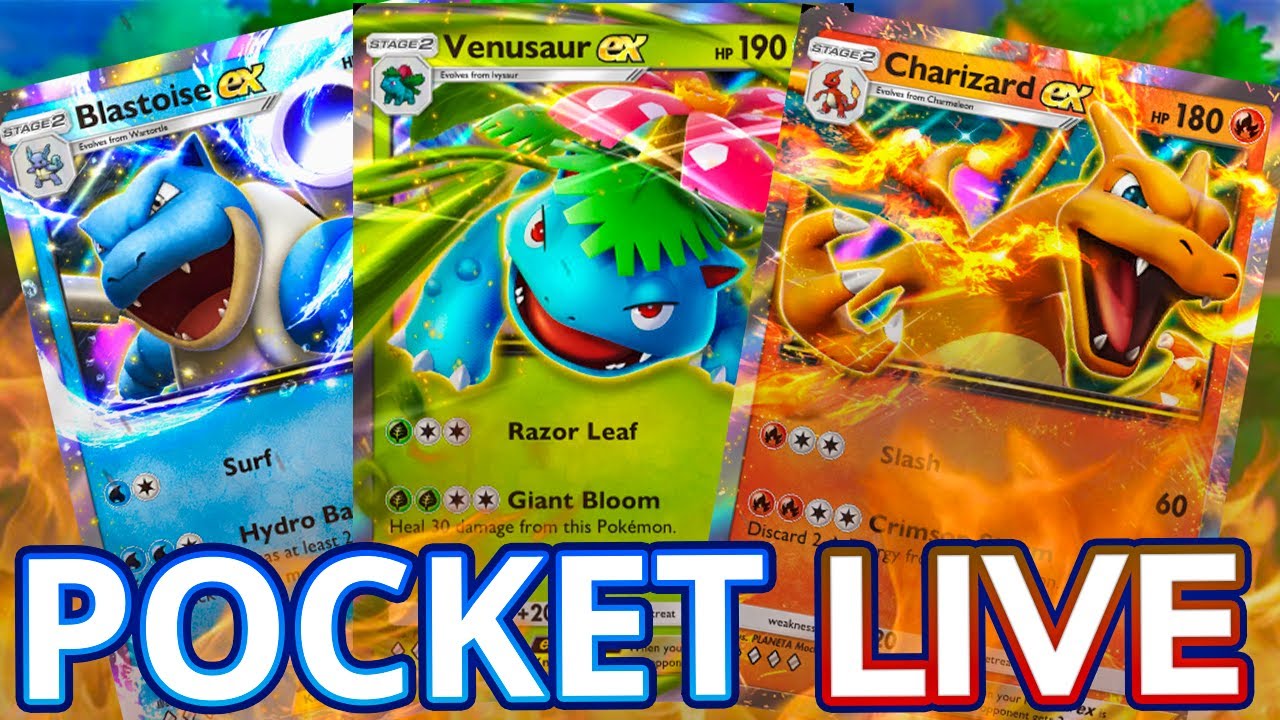 Believe in the Heart of the Cards! Pokemon TCG Pocket Battles LIVE ...
