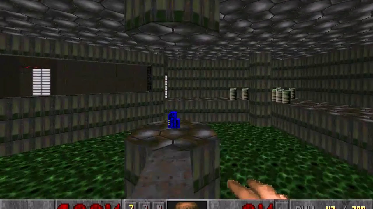 Final Doom TNT level 17, Processing Area: Secrets - YouTube