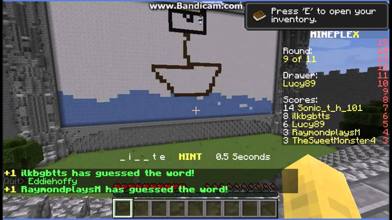 First Minecraft Back - YouTube