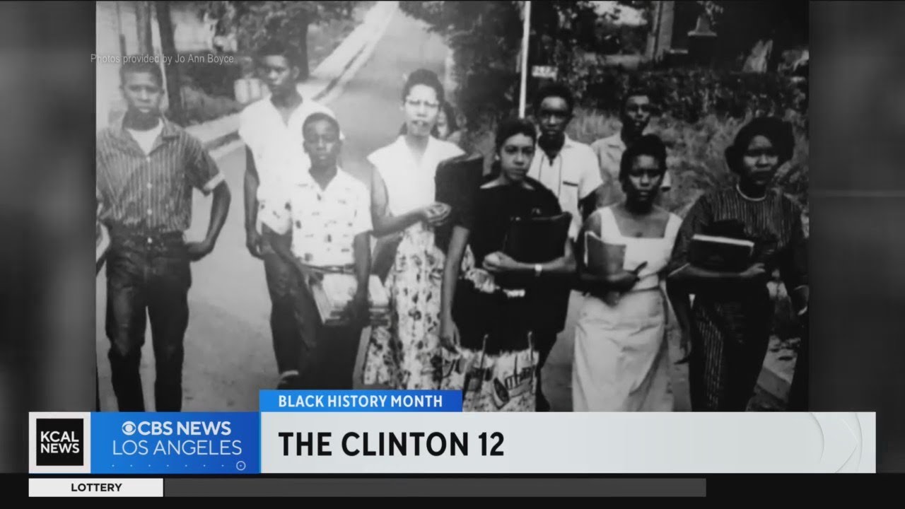 Black History Month: 'The Clinton 12' - YouTube