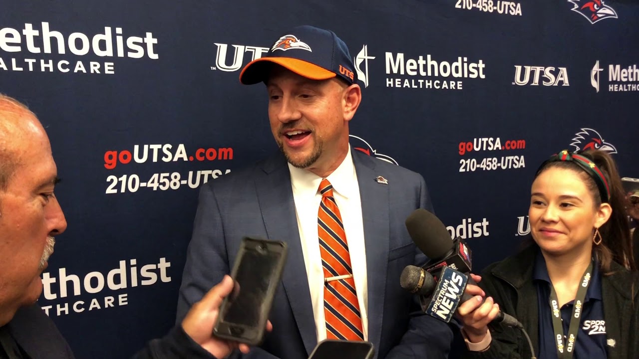 UTSA Head Coach Jeff Traylor Introductory Press Conference 12.10.19 ...