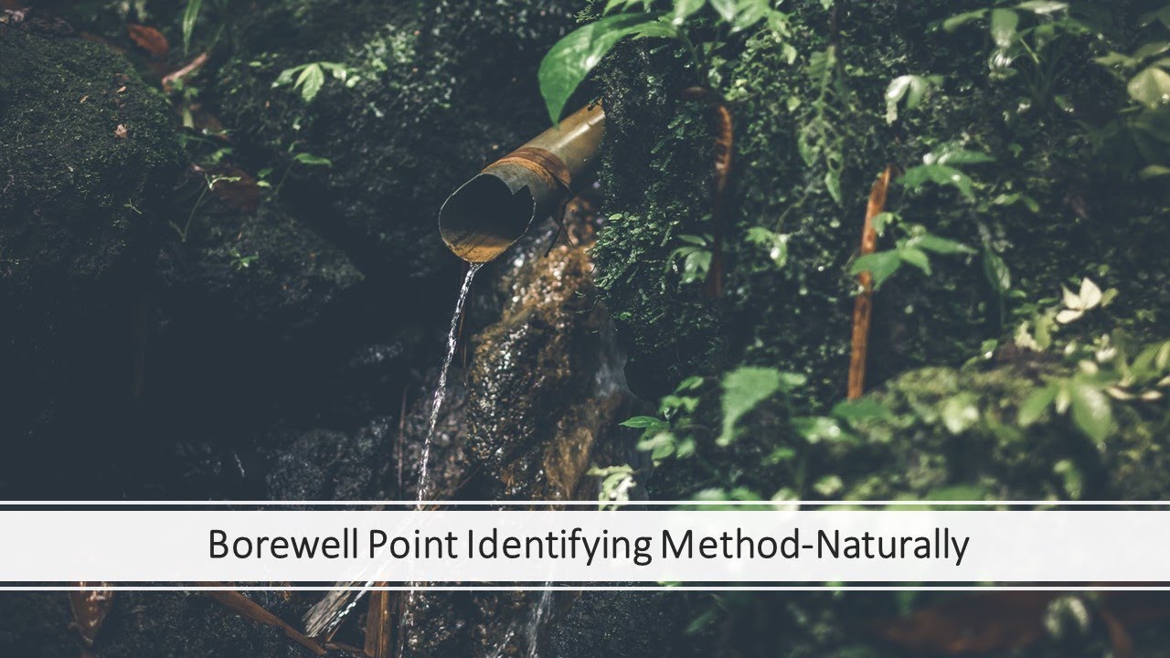 Bore well point identifier using coconut - YouTube