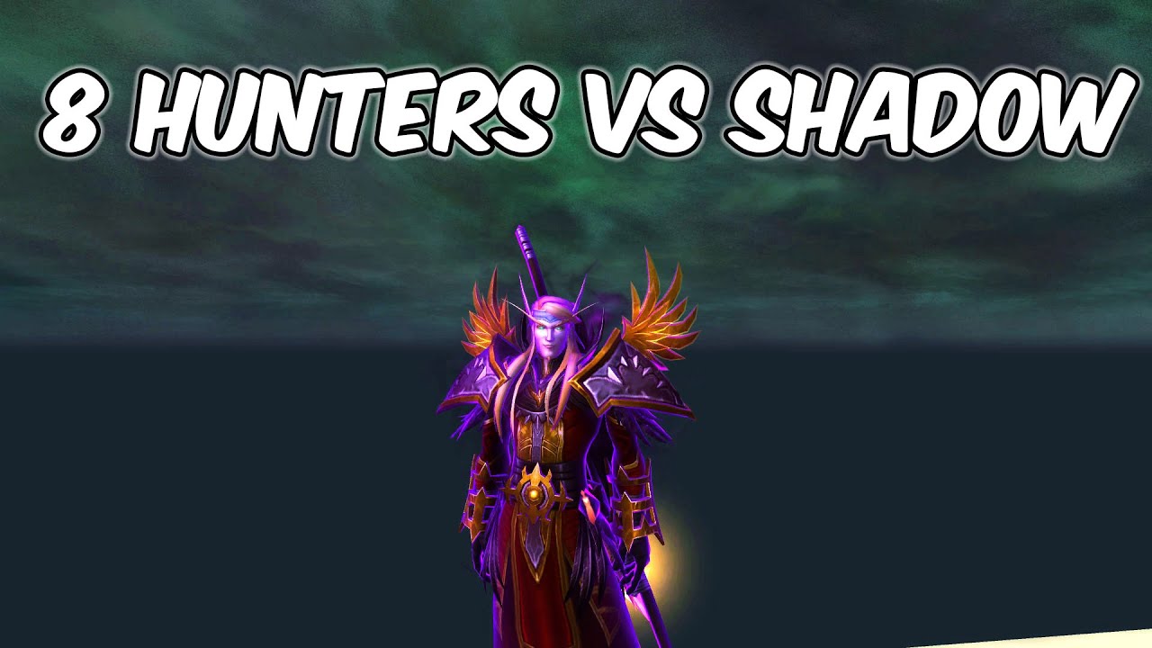 8 HUNTERS VS Shadow Priest - 10.2.5 Shadow Priest PvP - WoW ...