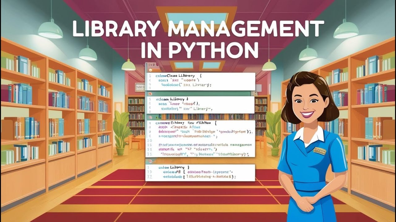 Library Management System with Python - YouTube
