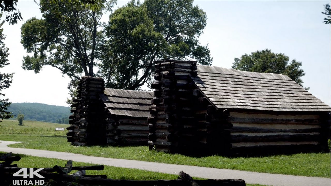 4K Scenic Drive Through Valley Forge National Historic Park - YouTube