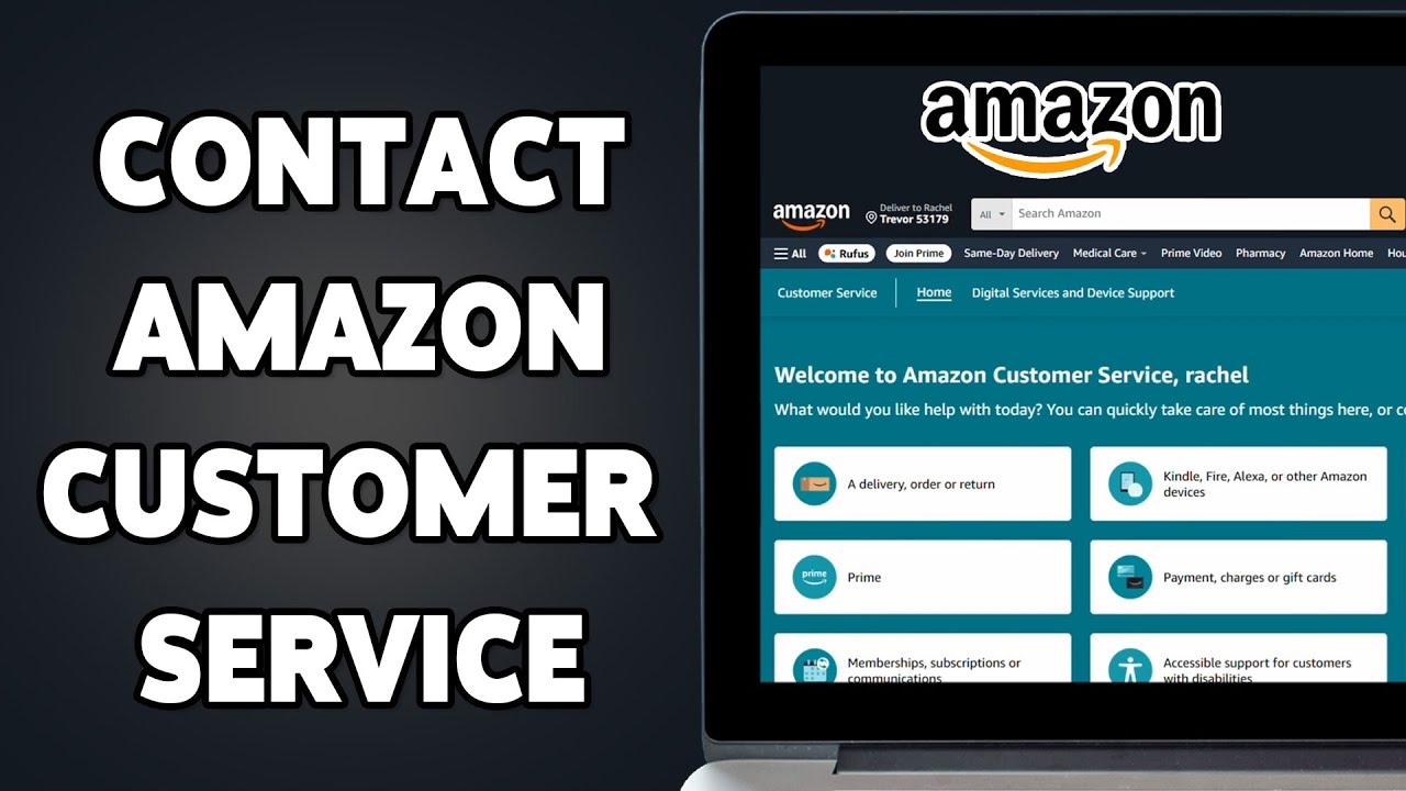 How To Contact Amazon Customer Service 2025 | Get Help With Your Amazon ...