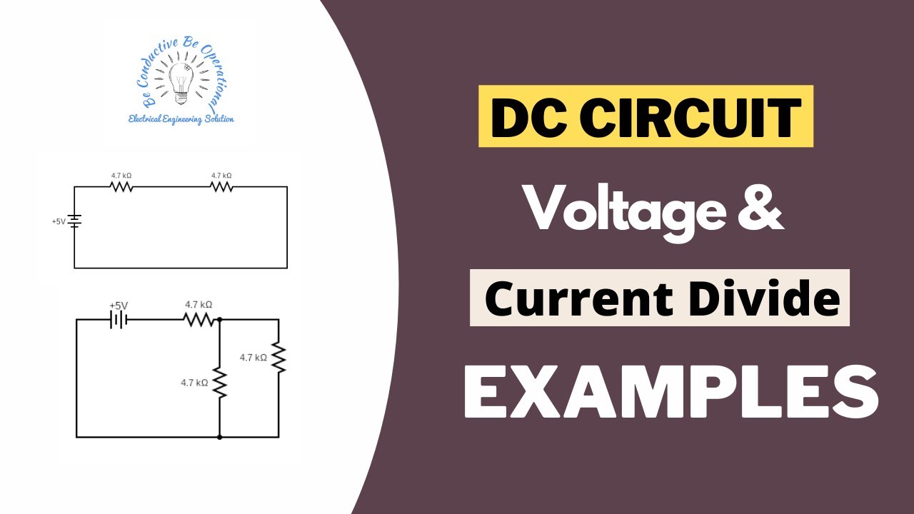 11. Voltage and Current Divider Rule Problems || Dc Circuits Basic ...
