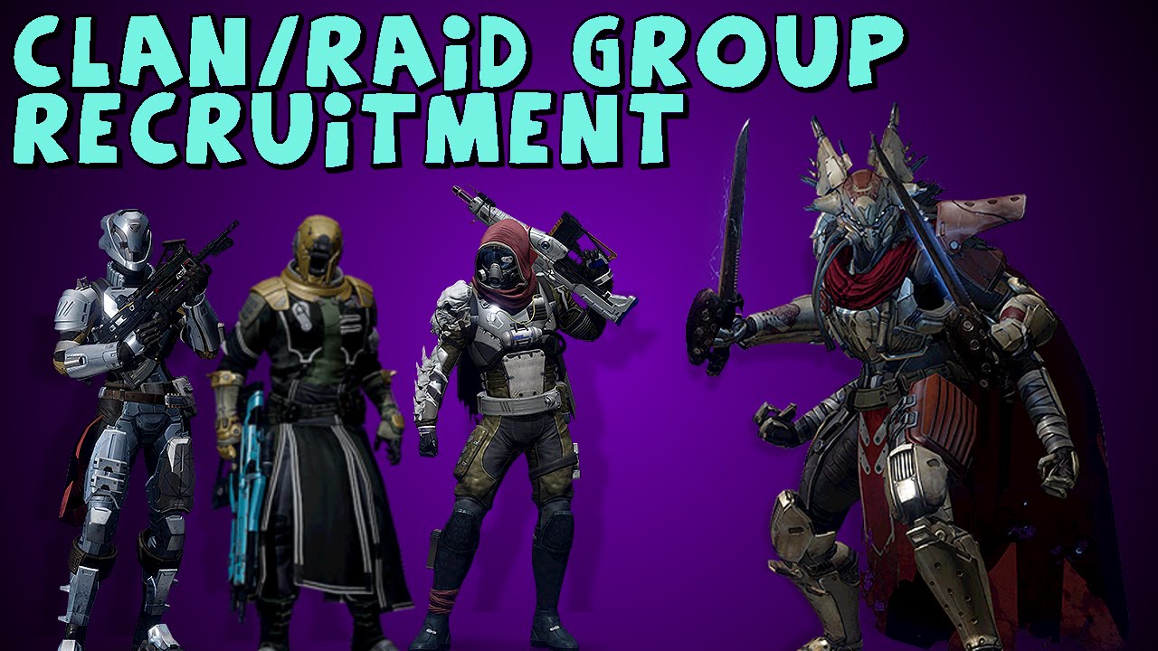 Destiny Xbox One Clan/Raid Group Recruitment [CLOSED] (WATCH NEW VIDEO ...