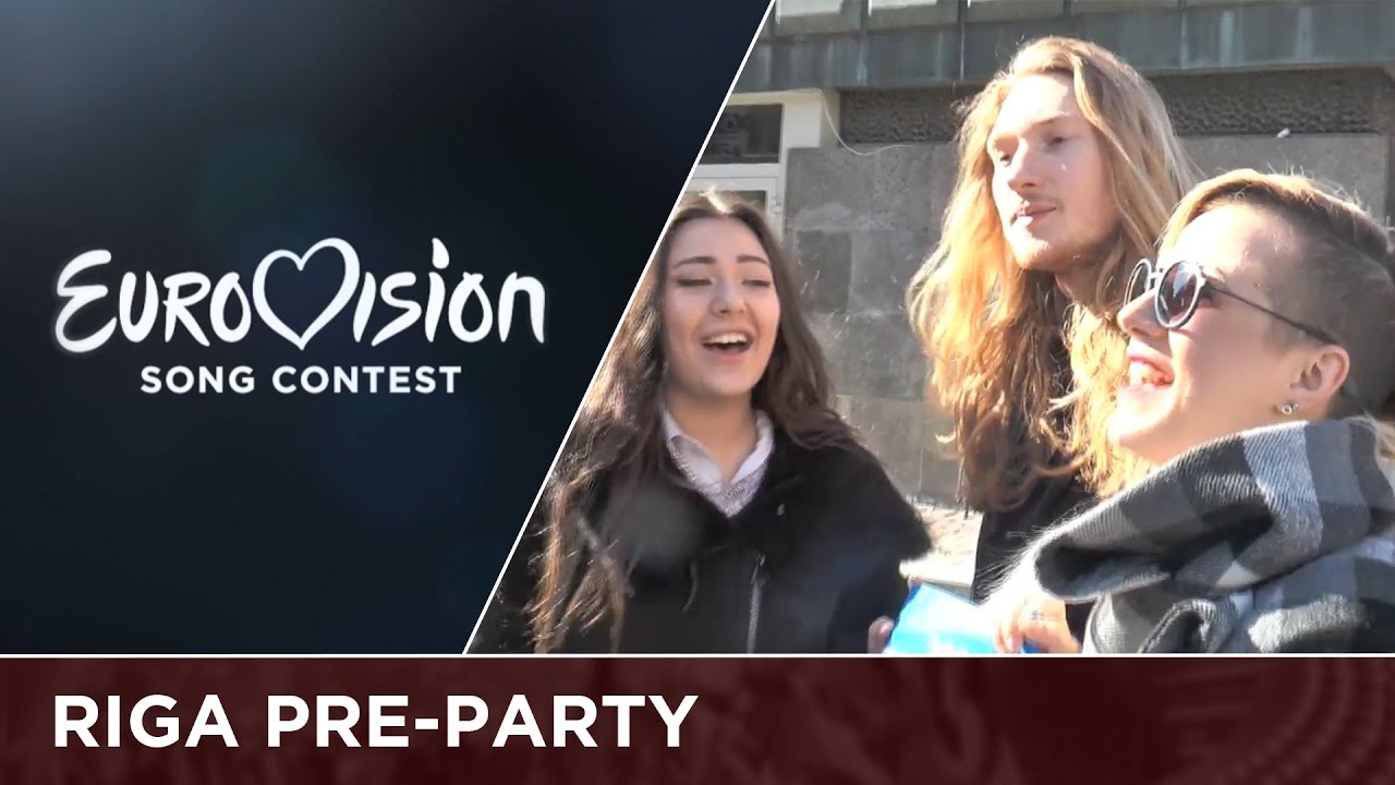 Eurovision Song Contest participants discover Riga (Latvia) - YouTube