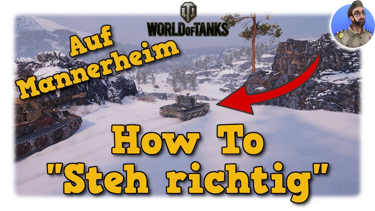 How To "Steh richtig" auf Mannerheim Linie - World of Tanks - YouTube