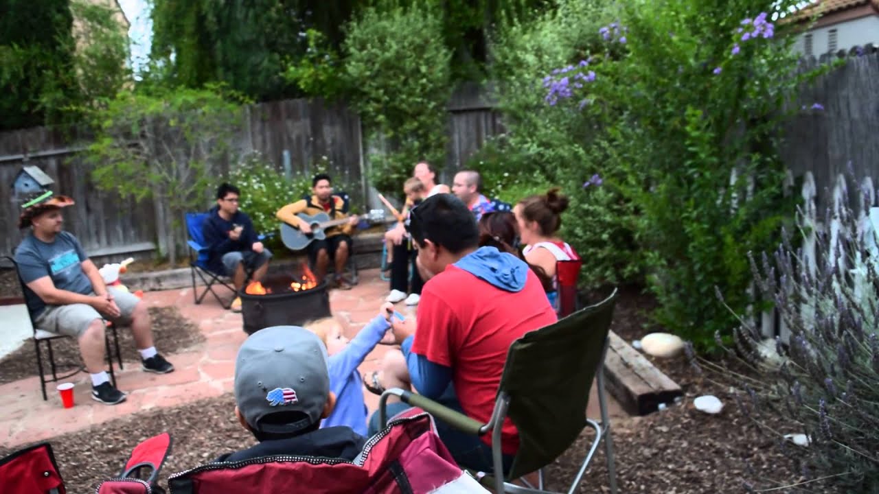Backyard Jam Session - I Am Free - YouTube