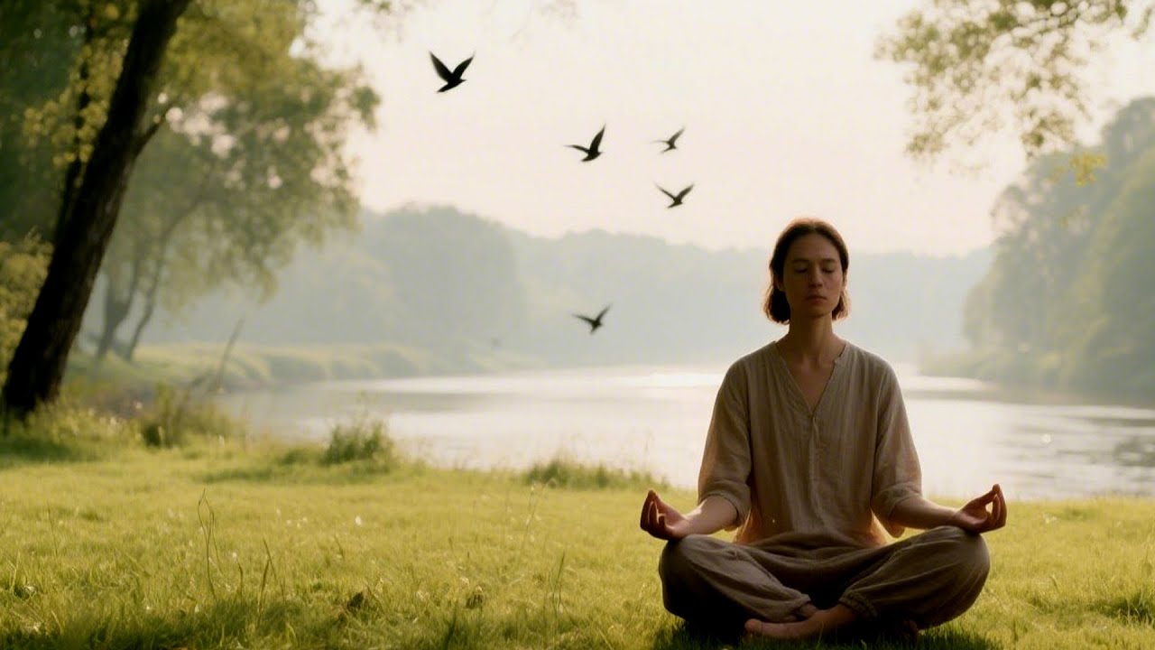 FLUTE MEDITATION WITH GENTLE BIRDS TO RESET YOUR MIND 🌳🎵🐦 - YouTube