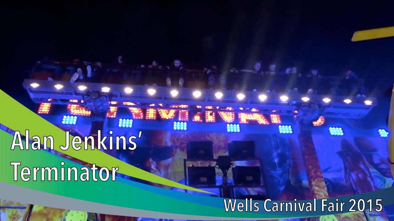 Alan Jenkins' Terminator @ Wells Carnival Fair 2015 - YouTube