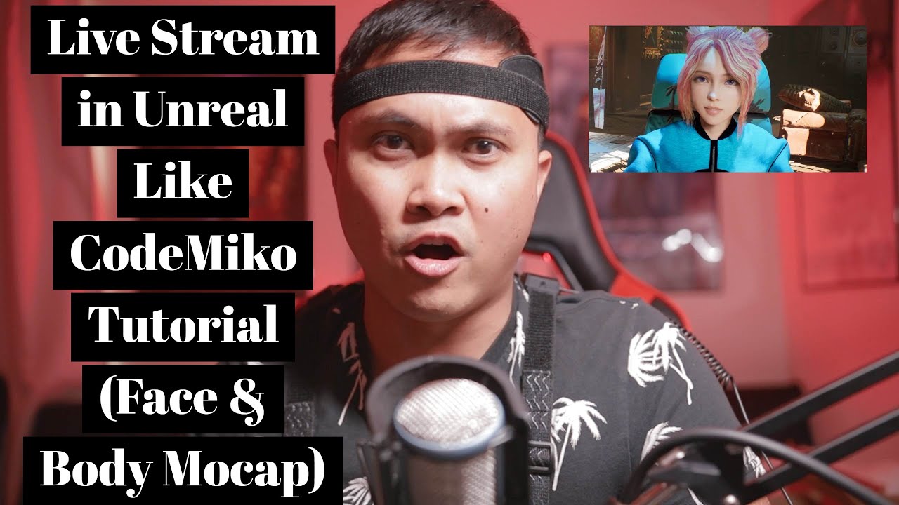 How to live stream like CodeMiko in Unreal Engine - YouTube