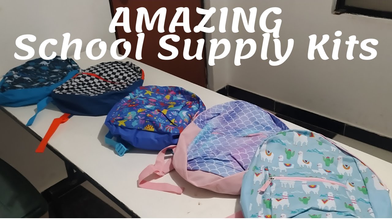 PENCIL PACK Packing Party | The FINAL Pencil Packs | BARRETO FAMILY ...