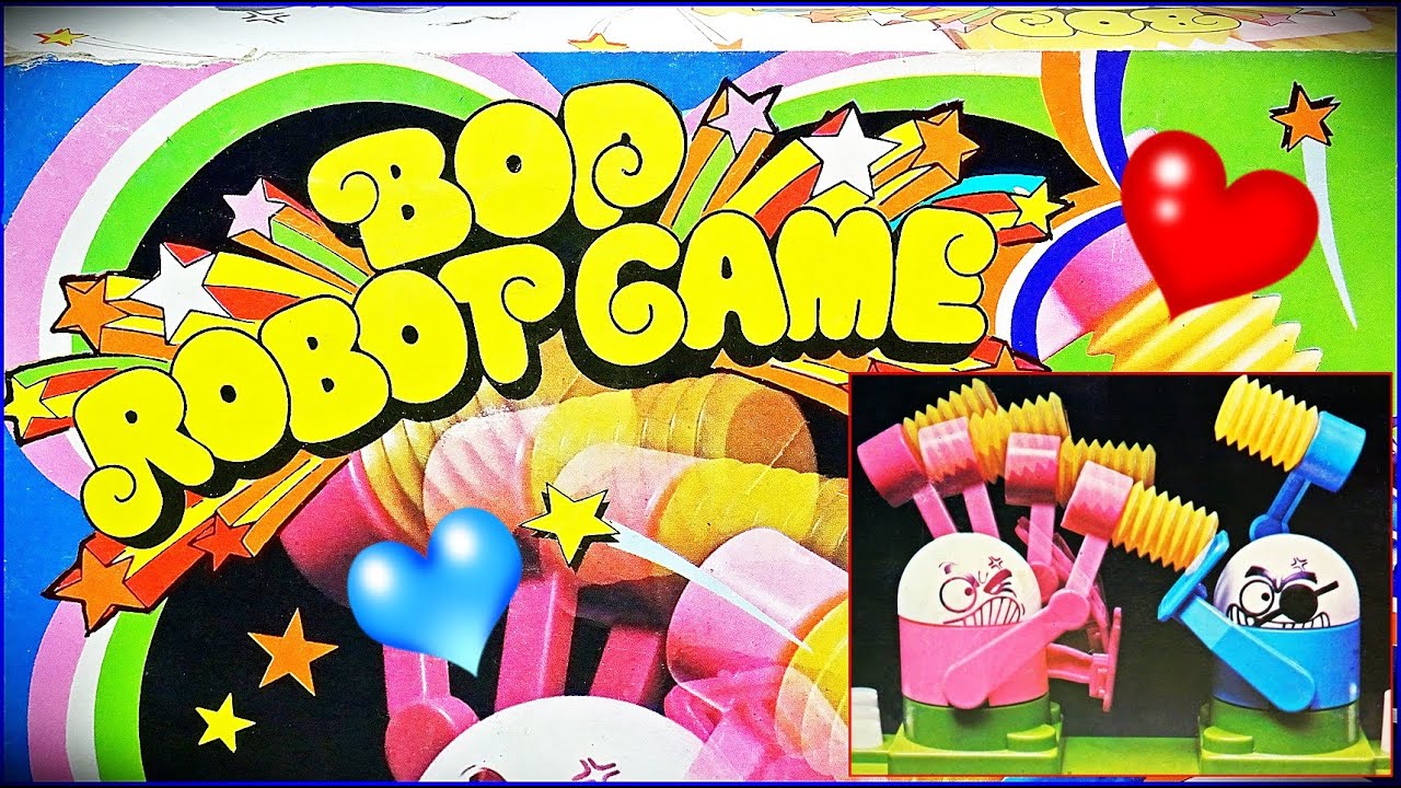 BOP ROBOT GAME - Hammer Punch Hong Kong Vintage Toy #bop #hongkong # ...