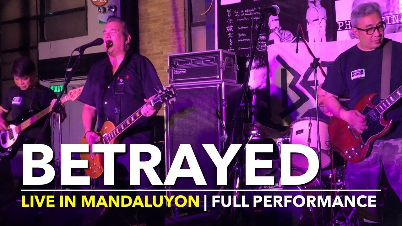 [4K] BETRAYED | FULL SET LIVE @ 123 BLOCK MANDALUYONG CITY | 80s ...
