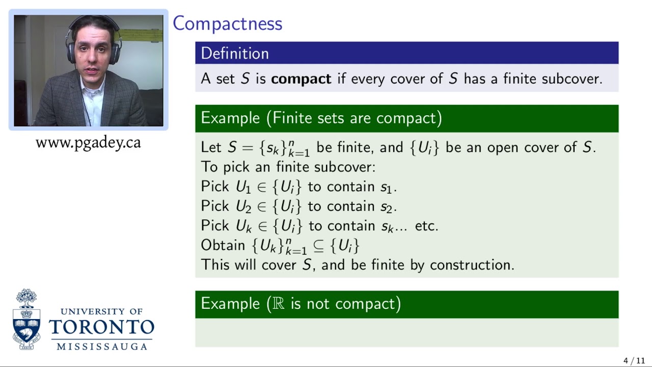Compactness and Open Covers - YouTube