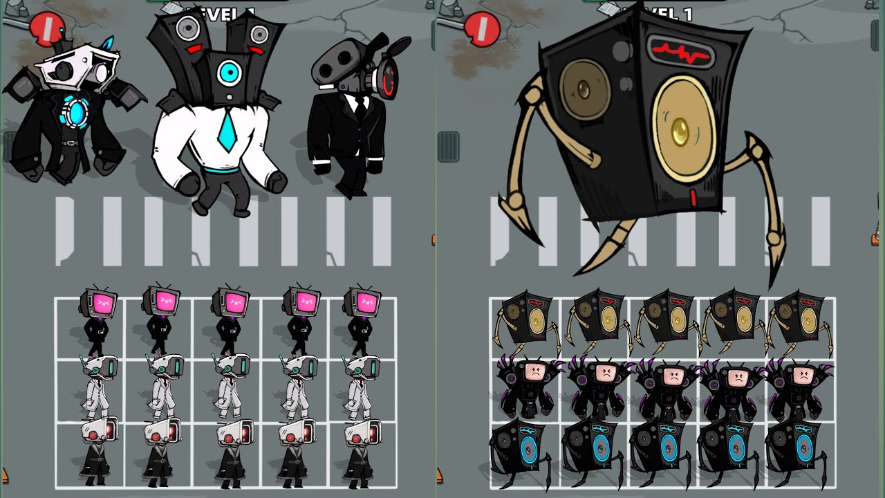 Camera Clash Shoot Monster War Merge Toilet Games, Fusion Battles Merge ...