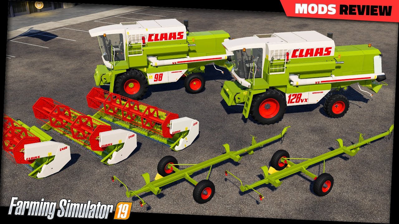FS19 | CLAAS Dominator VX 98/108/128 v1.1.0.0 (Harvester) - Farming ...