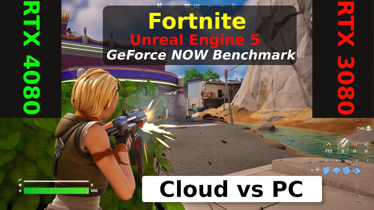 Next Gen Fortnite GeForce NOW RTX 4080 vs RTX 3080 FE 4K Benchmark ...