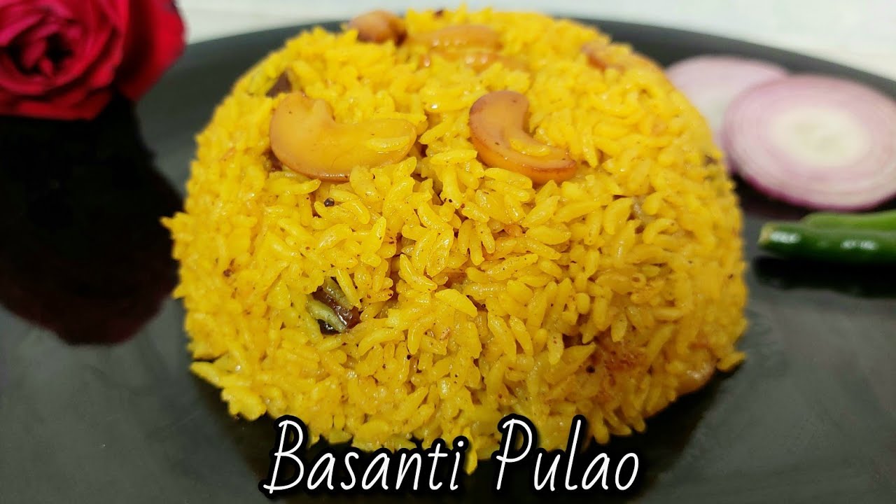 Basanti Pulao/Bengali Basanti Pulao/Sweet Pulao Recipe/How to make ...