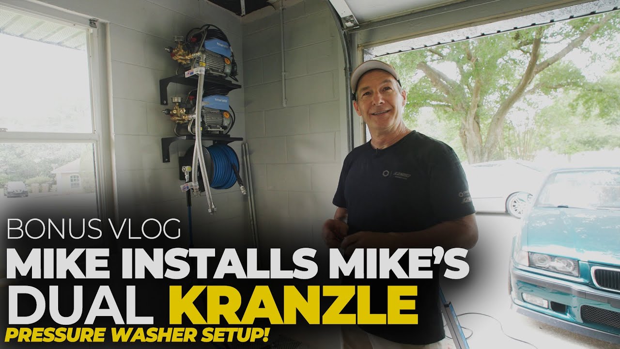 Mike Installs Mike's Dual Kranzle Pressure Washer Setup! | A Bonus Vlog ...