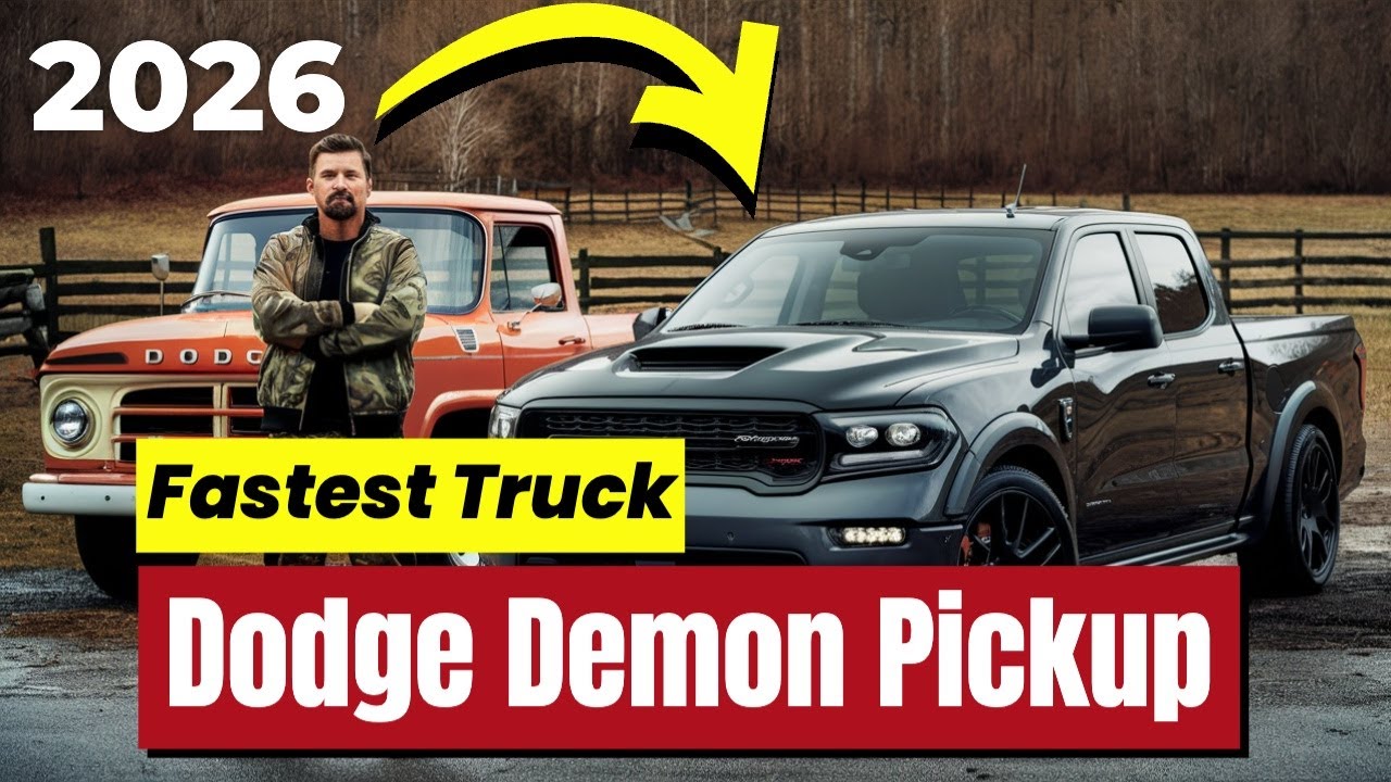 You Won't Believe The FEATURES Of The 2026 Dodge Demon Pickup - YouTube