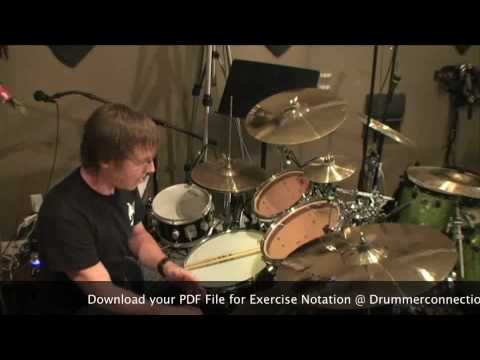 Drum Lesson: Billy Ashbaugh: Funk Shuffle Workout Part 1 - YouTube