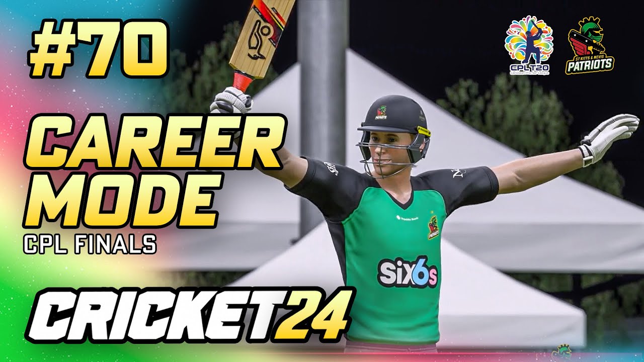 CPL FINALS- CRICKET 24 CAREER MODE #70 - YouTube