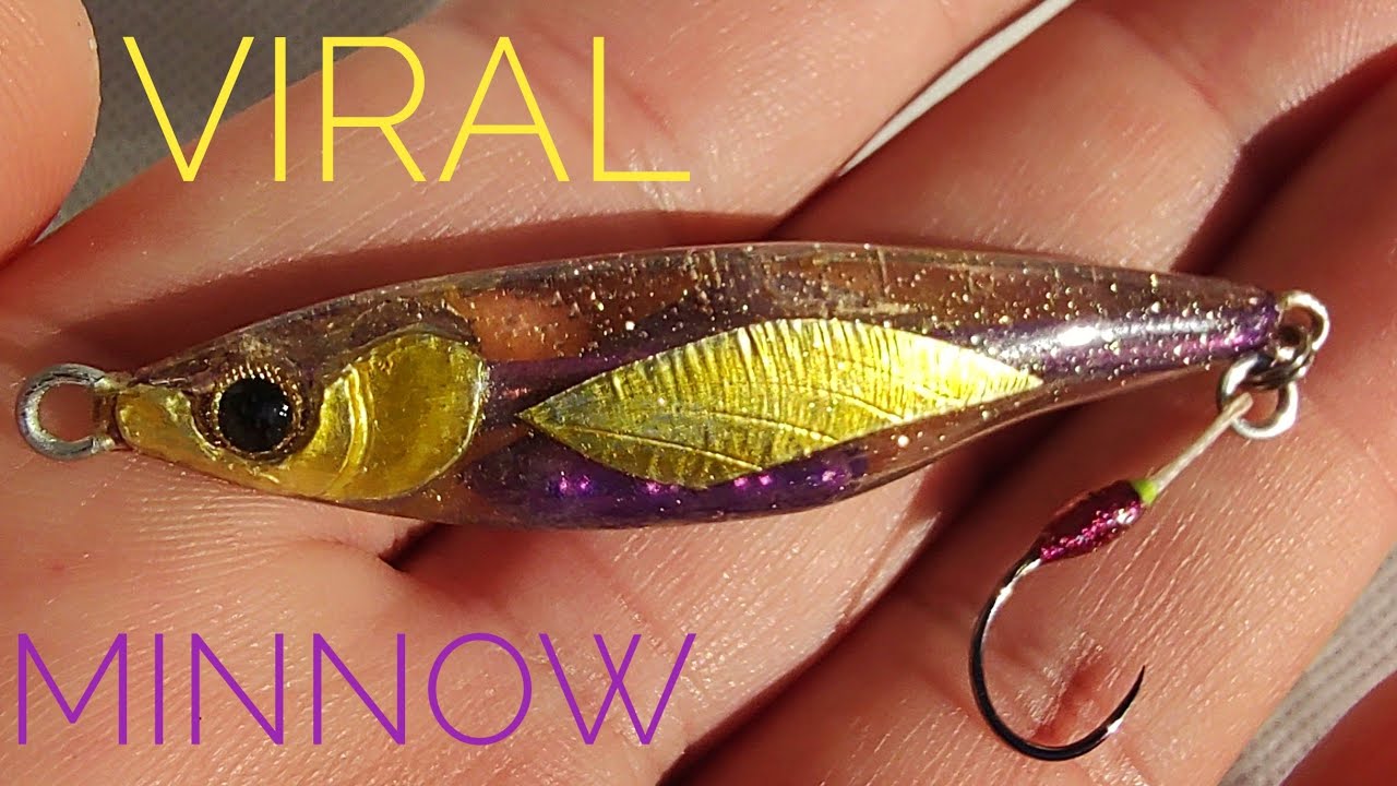 Lure Making - Viral Resin Minnow - YouTube
