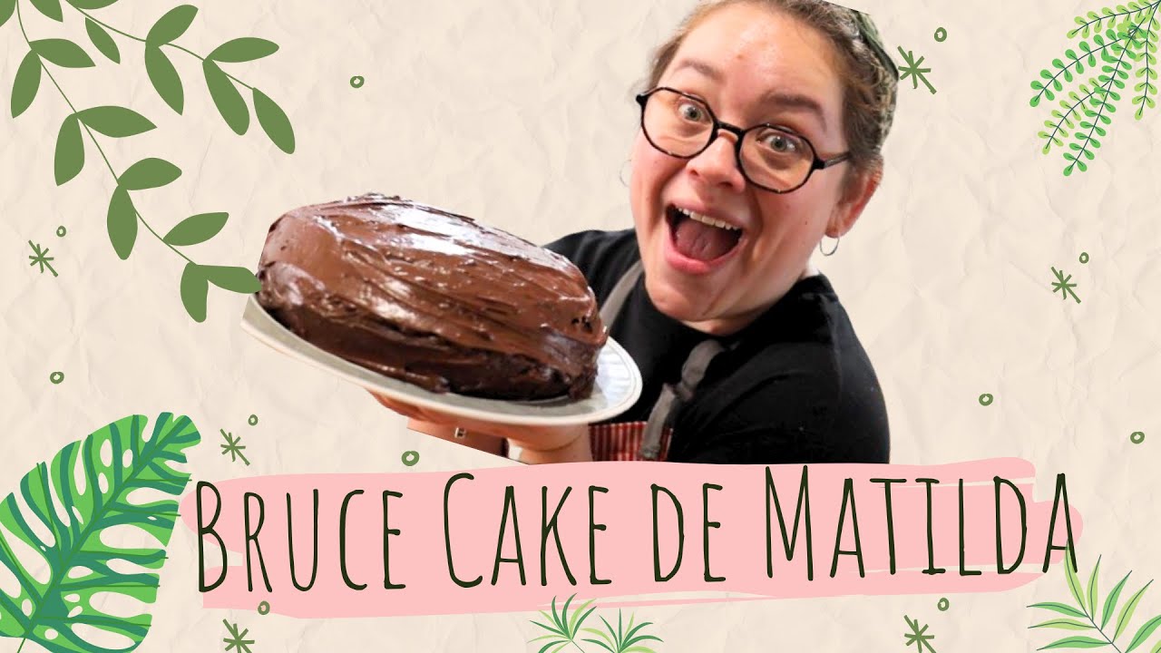 HICE EL PASTEL BRUCE CAKE DE MATILDA Y ESTE FUE EL RESULTADO!!😱 - YouTube