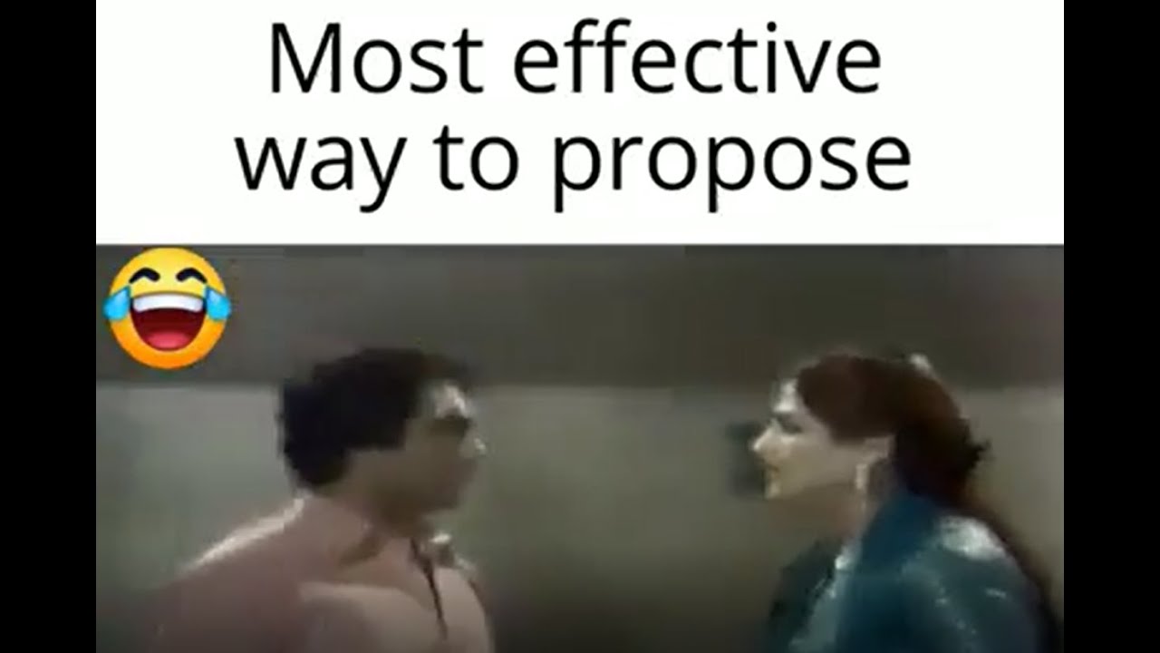 90's Classic way to propose | Funny meme - YouTube