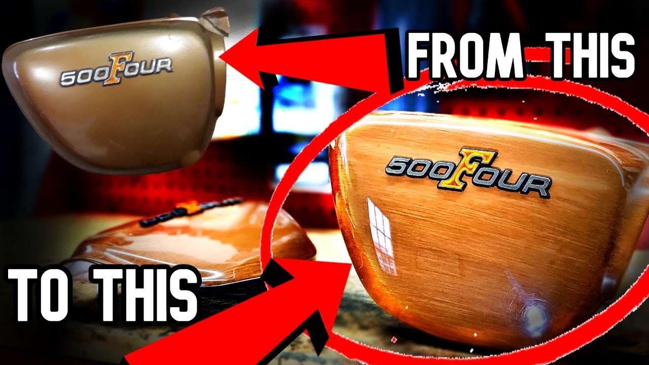 WOOD MOTORCYCLE SIDE COVER PAINT JOB DIY! - YouTube