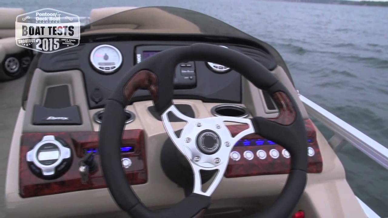 2015 Regency 220 by Sun Tracker - YouTube