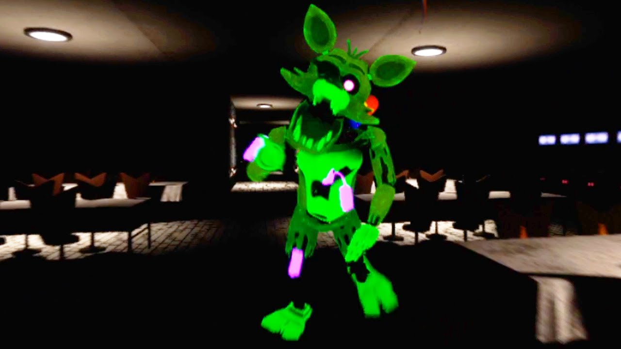 CHASED BY FNAF HELP WANTED NEON ANIMATRONICS... | FNAF The ...