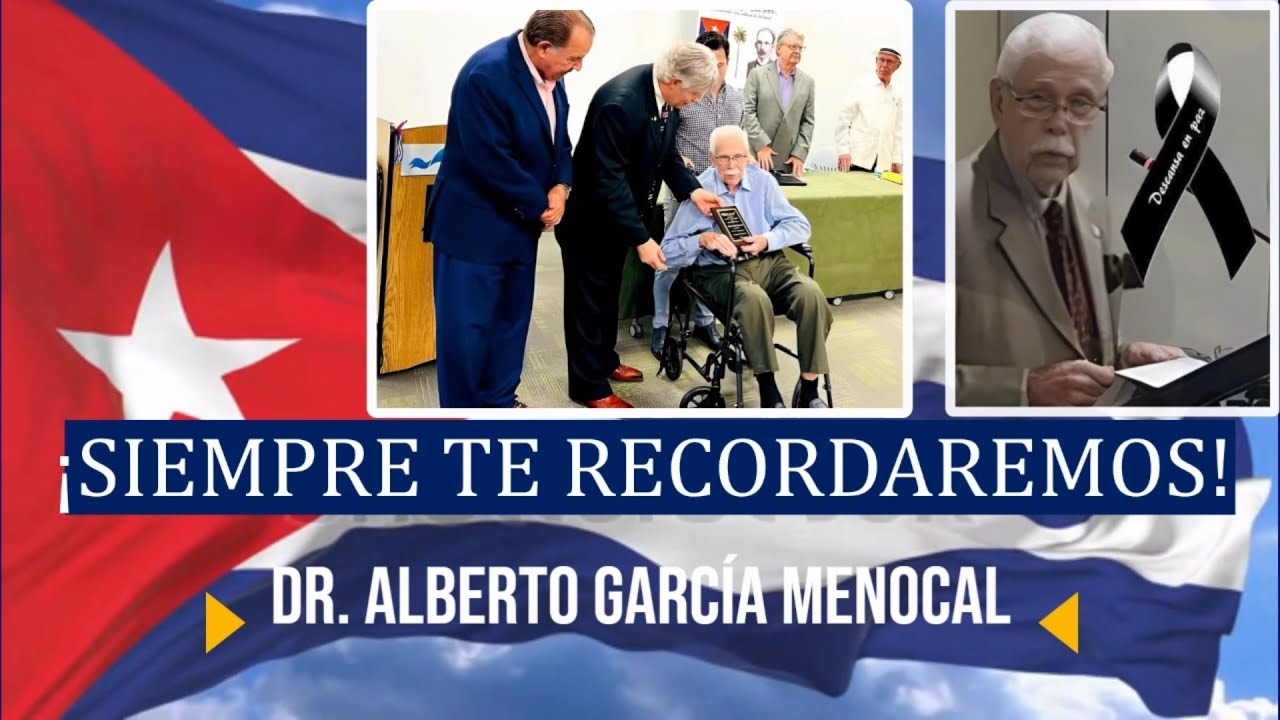 Homenaje al Dr. Alberto García Menocal - YouTube