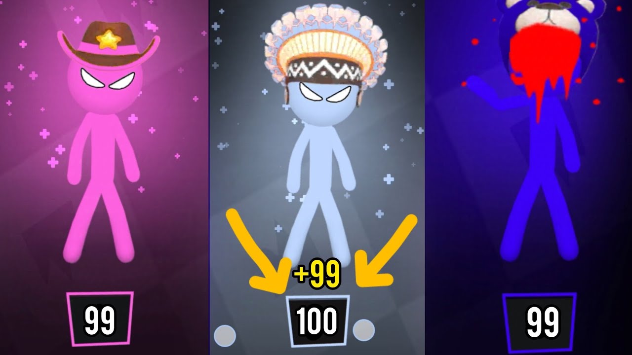The Stickman Tournament MINIGAMES Gameplay 100% - Stickman Party 1234 ...