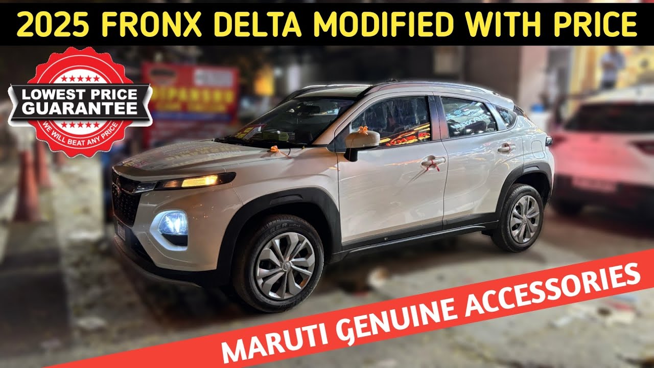 2025 Maruti Fronx Delta Modified With Price Fronx Modification Fronx ...