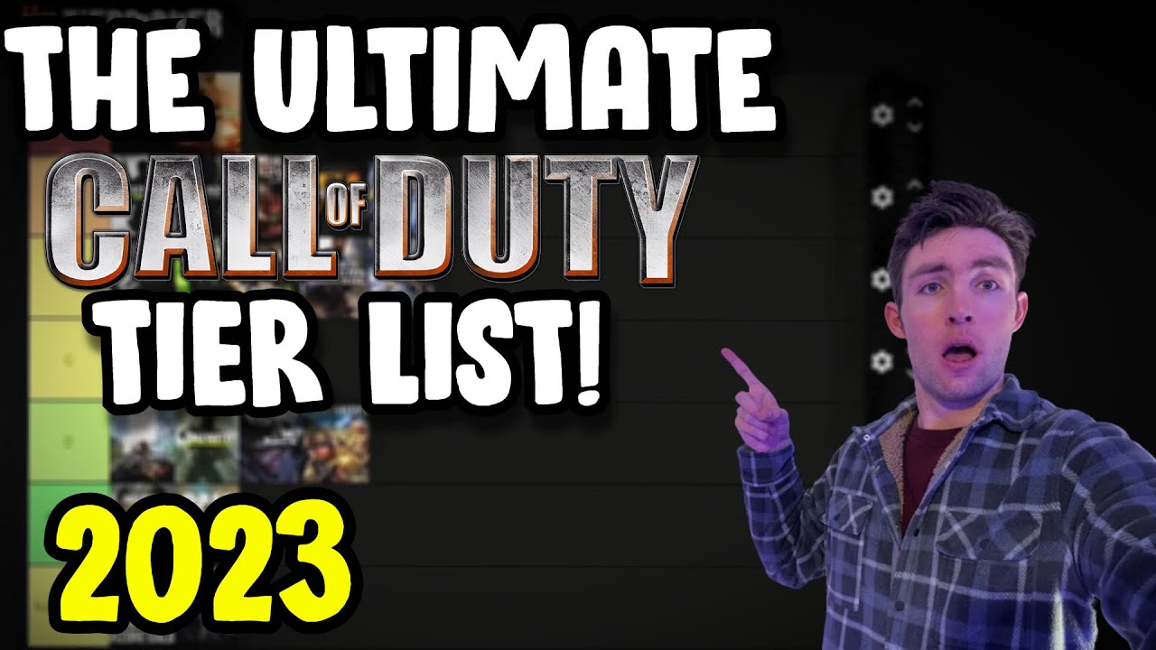 THE ULTIMATE CALL OF DUTY TIER LIST 2023! - YouTube